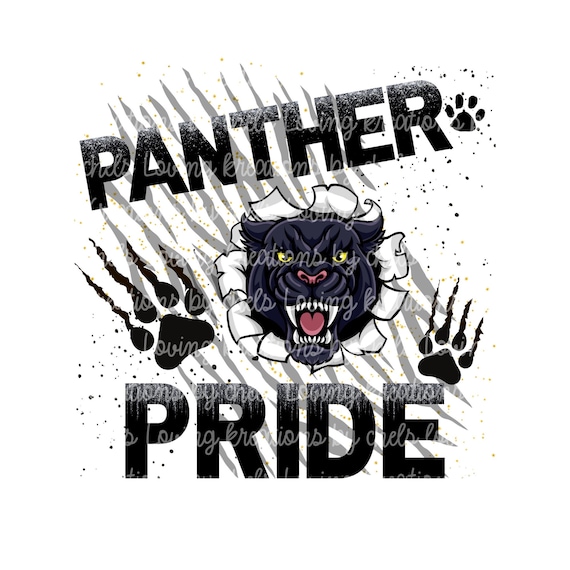 Panther Pride School Spirit PNG Marching Band School Spirit - Etsy