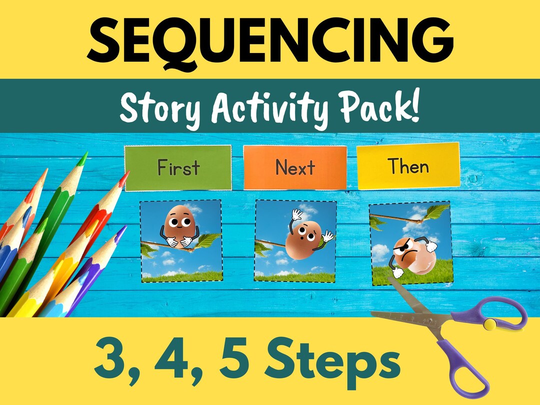 Sequencing Stories With Pictures Sequence Writing Sequence Events 3 ...