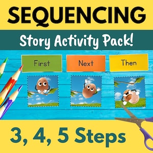 Sequencing Stories With Pictures Sequence Writing Sequence Events 3 ...