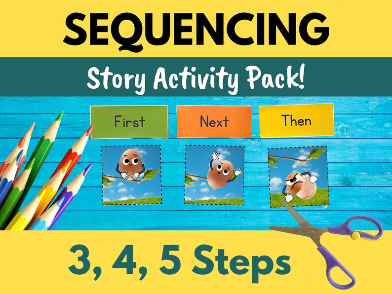Sequencing Stories With Pictures Sequence Writing Sequence Events 3 ...