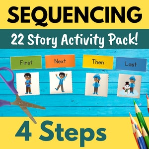 Sequencing Stories With Pictures Sequence Writing Sequence Events 4 ...
