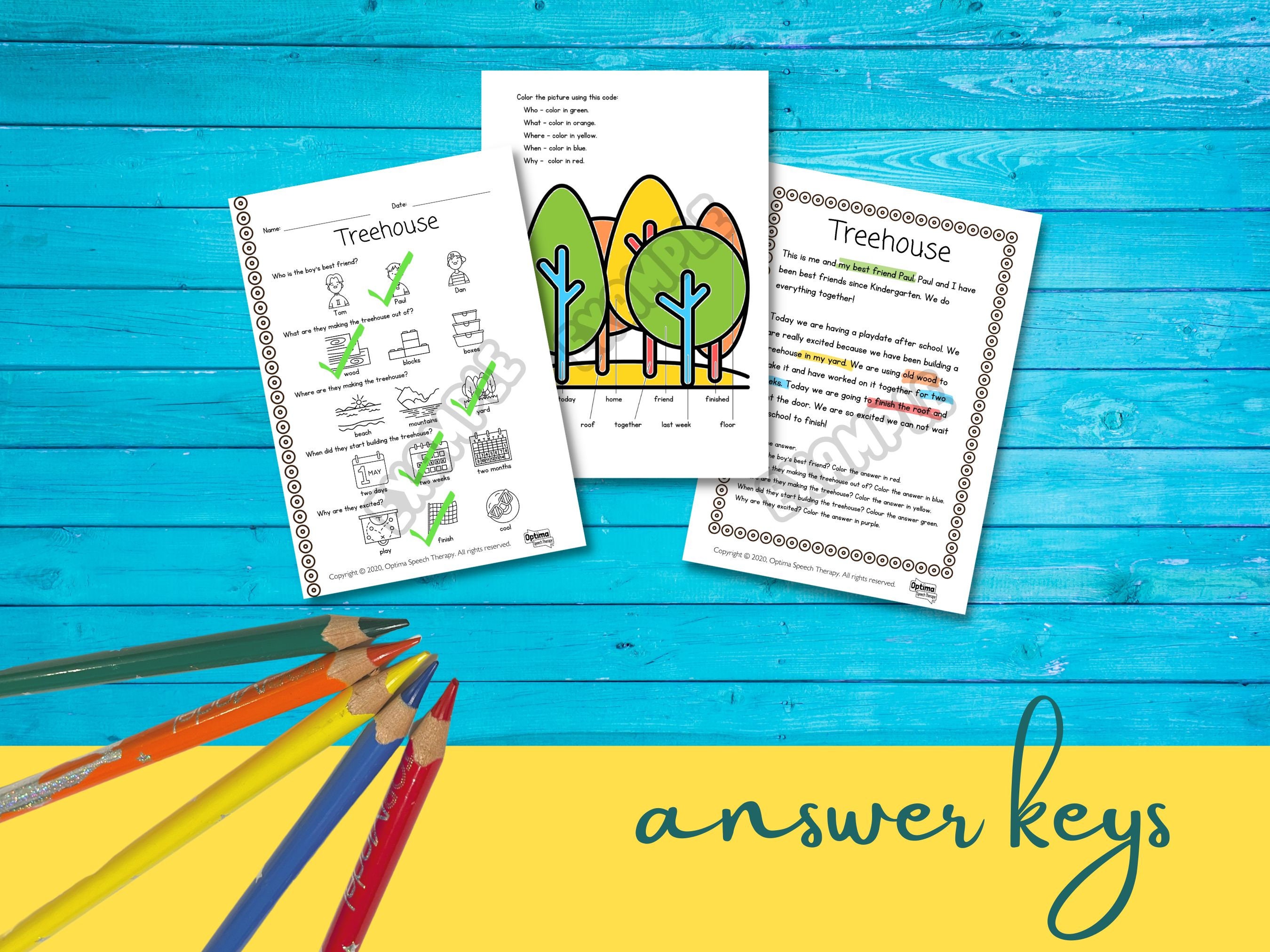 WH Questions Short Stories Comprehension Reading Listening Retell - Etsy