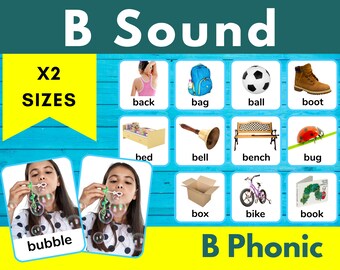 Letter Sounds Printable Flashcards - Etsy