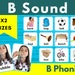 B Phonic B Sound Printable Speech Sound Cards Phonics Word Lists ...