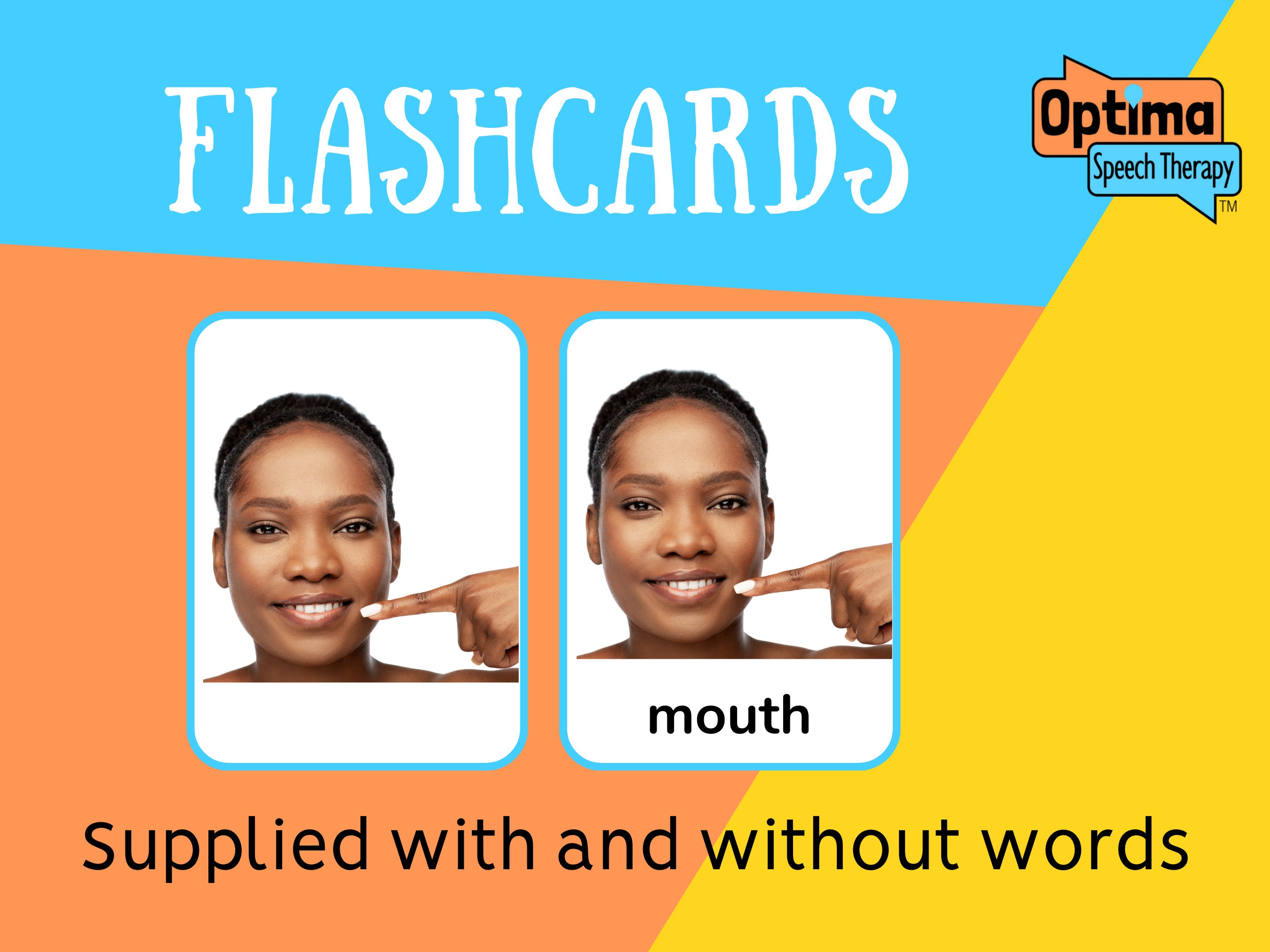 BODY Flashcards Printable Cards Speech Therapy Speech Pathology Toddler ...