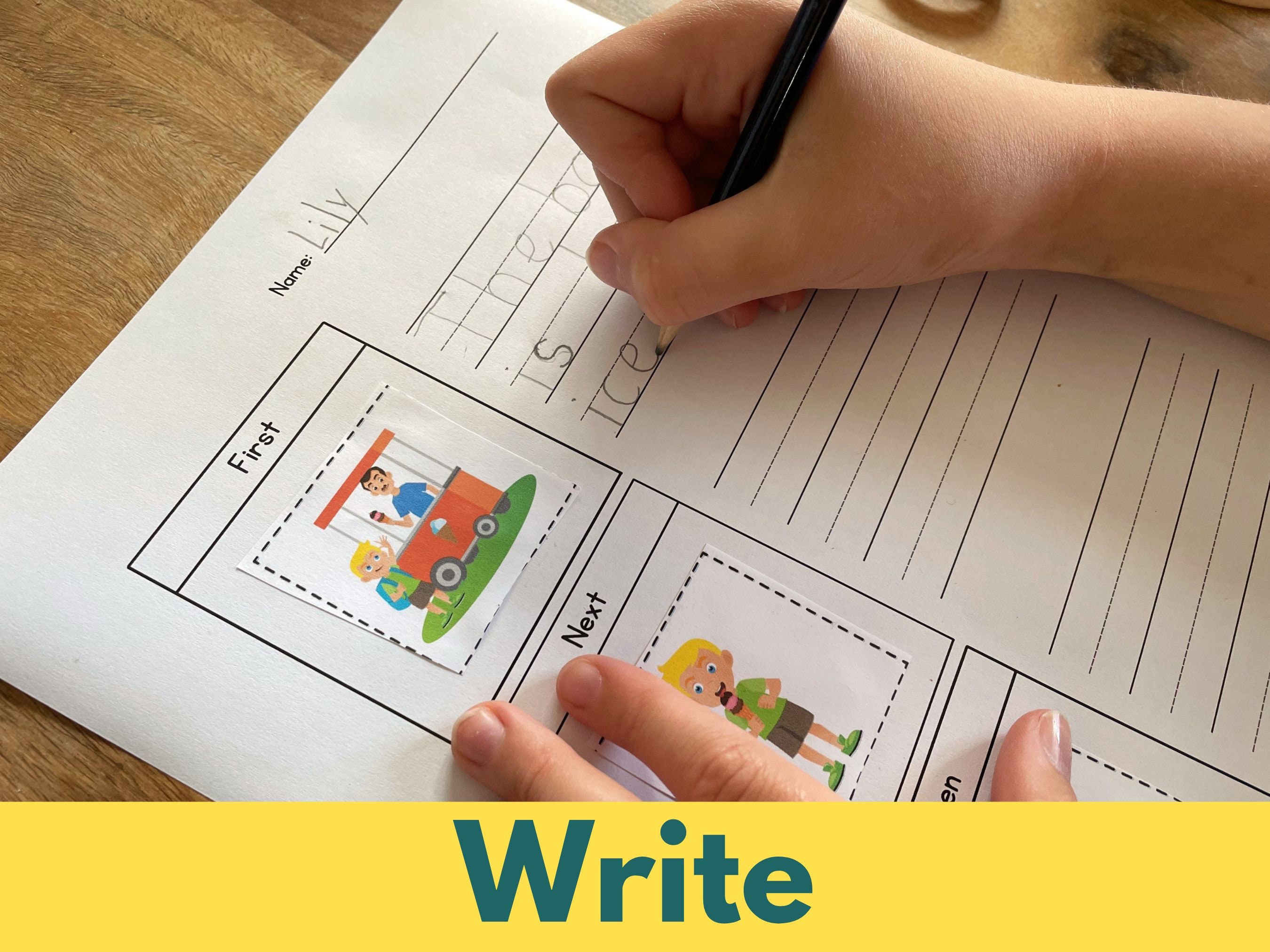 Sequencing Stories With Pictures Sequence Writing Sequence Events 5 ...