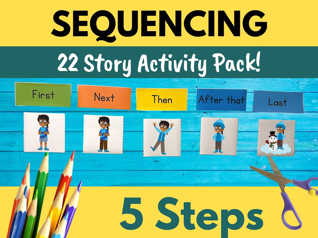 Sequencing Stories With Pictures Sequence Writing Sequence Events 5 ...