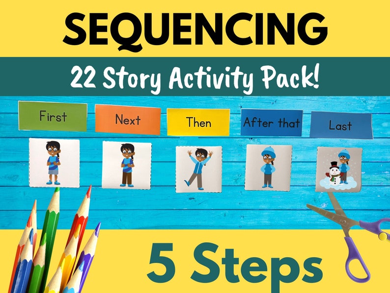Sequencing Stories With Pictures Sequence Writing Sequence Events 5 ...