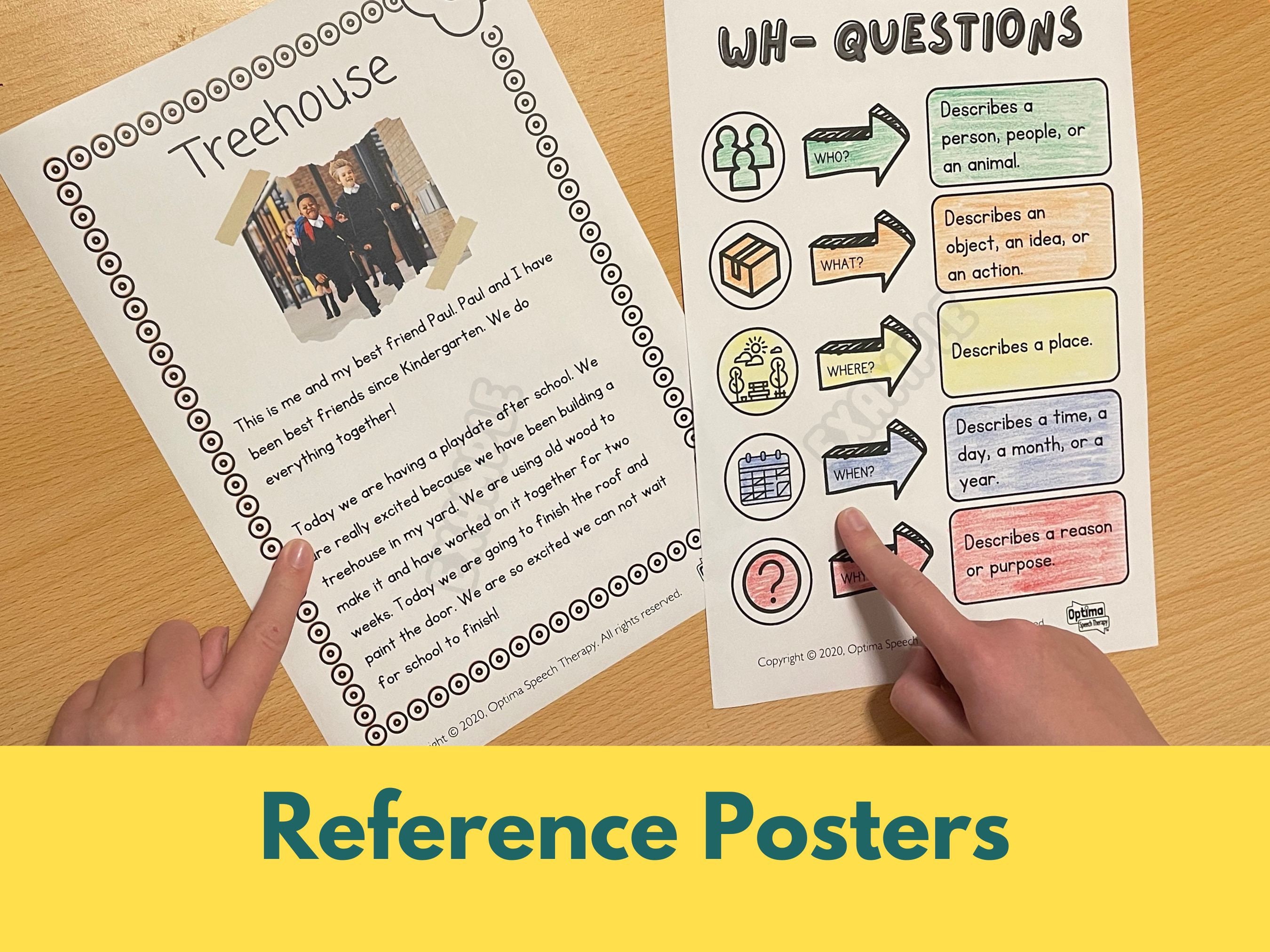 WH Questions Short Stories Comprehension Reading Listening Retell - Etsy