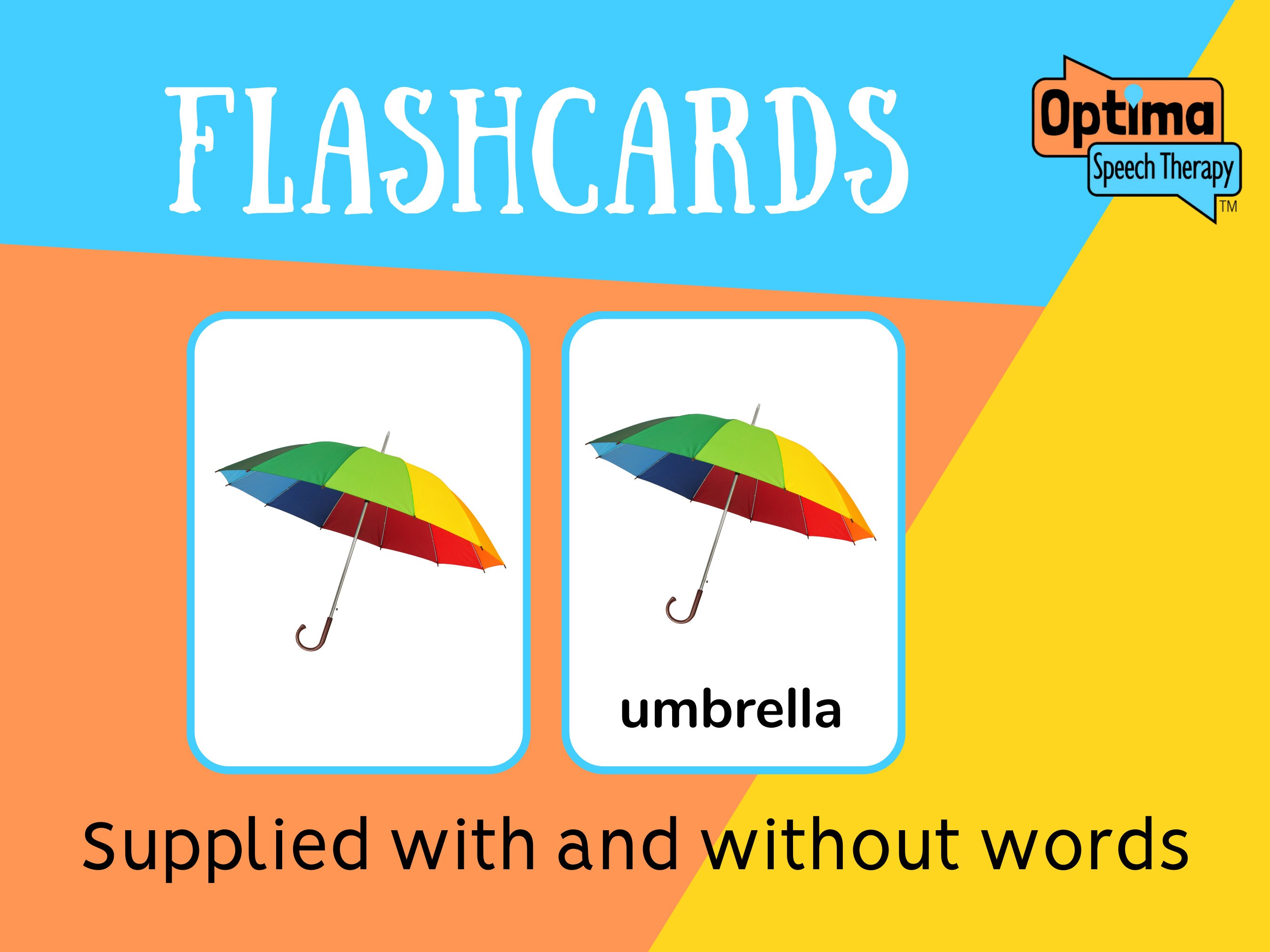EVERYDAY Flashcards Printable Cards Speech Therapy Speech Pathology ...