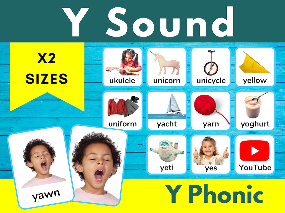 Y Phonic Y Sound Printable Speech Sound Cards Phonics Word Lists ...
