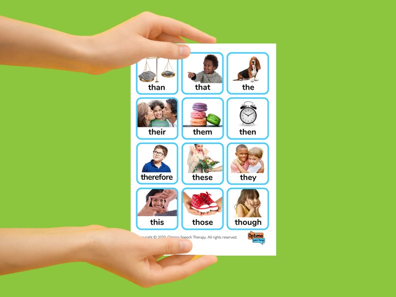 TH Phonic TH Sound Printable Speech Sound Cards Phonics Word Lists ...