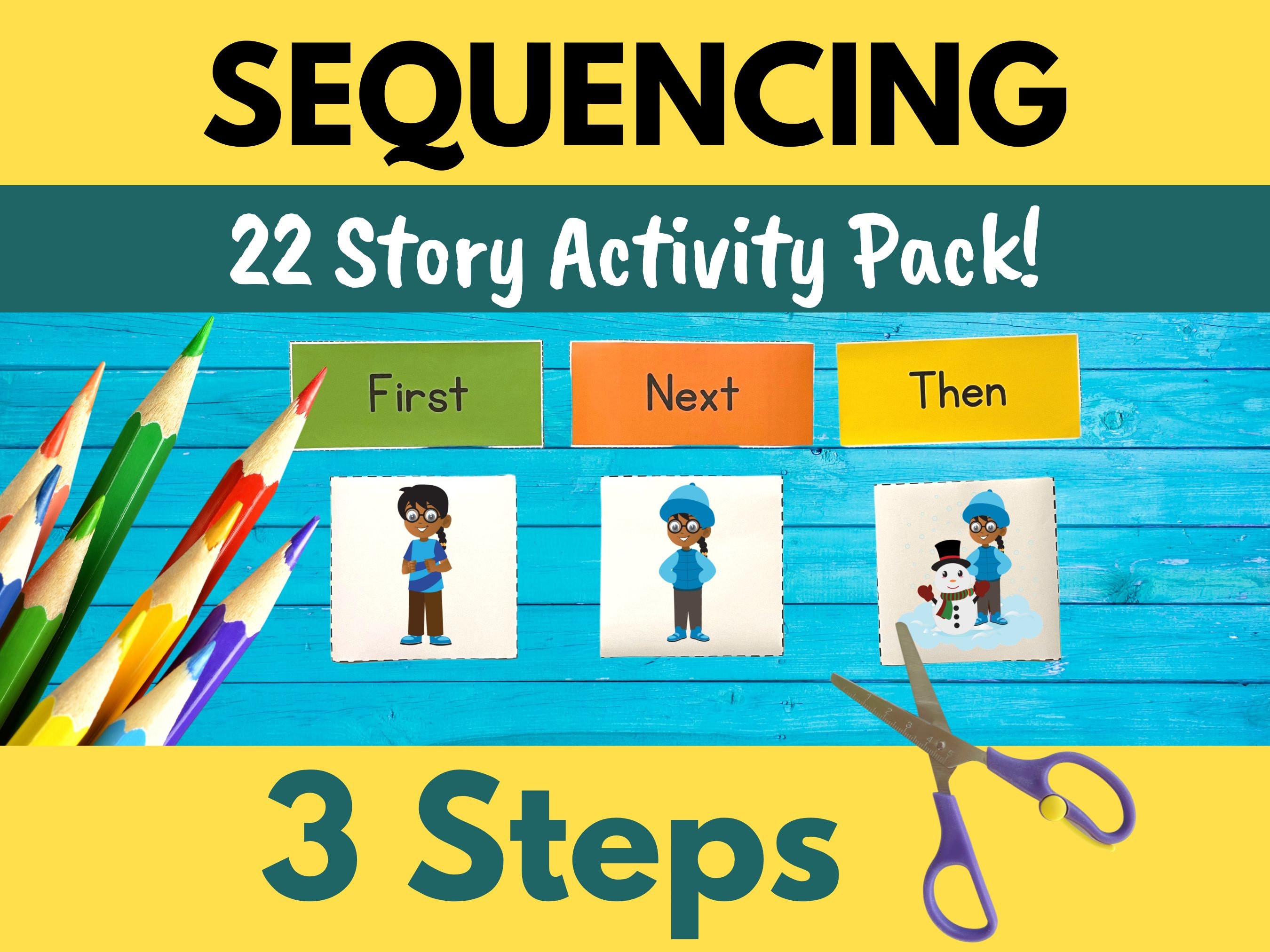 Sequencing Stories With Pictures Sequence Writing Sequence Events 3 ...