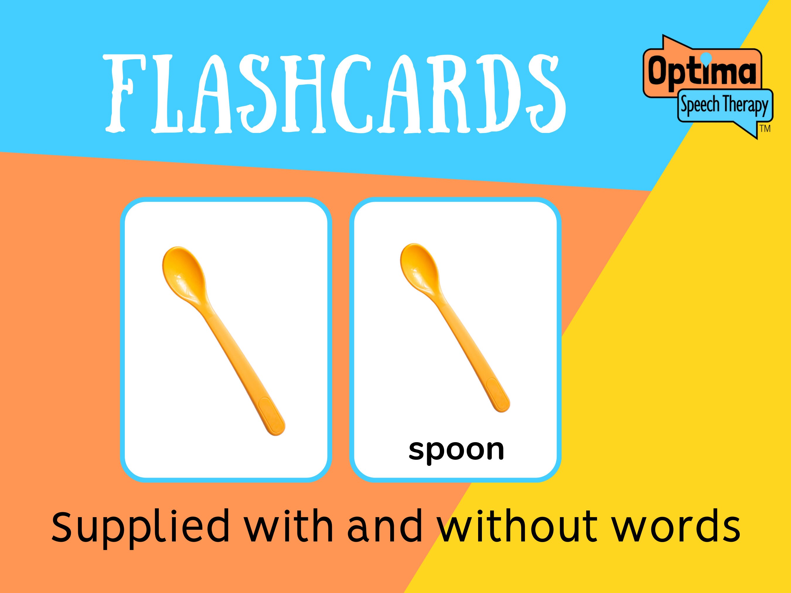 EVERYDAY Flashcards Printable Cards Speech Therapy Speech Pathology ...