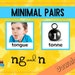 Fronting Minimal Pairs NG and N Speech Therapy Minimal Pair Therapy - Etsy