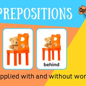 PREPOSITION Flashcards Printable Cards Speech Therapy Speech Pathology ...