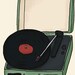 Record Player Sticker - Etsy