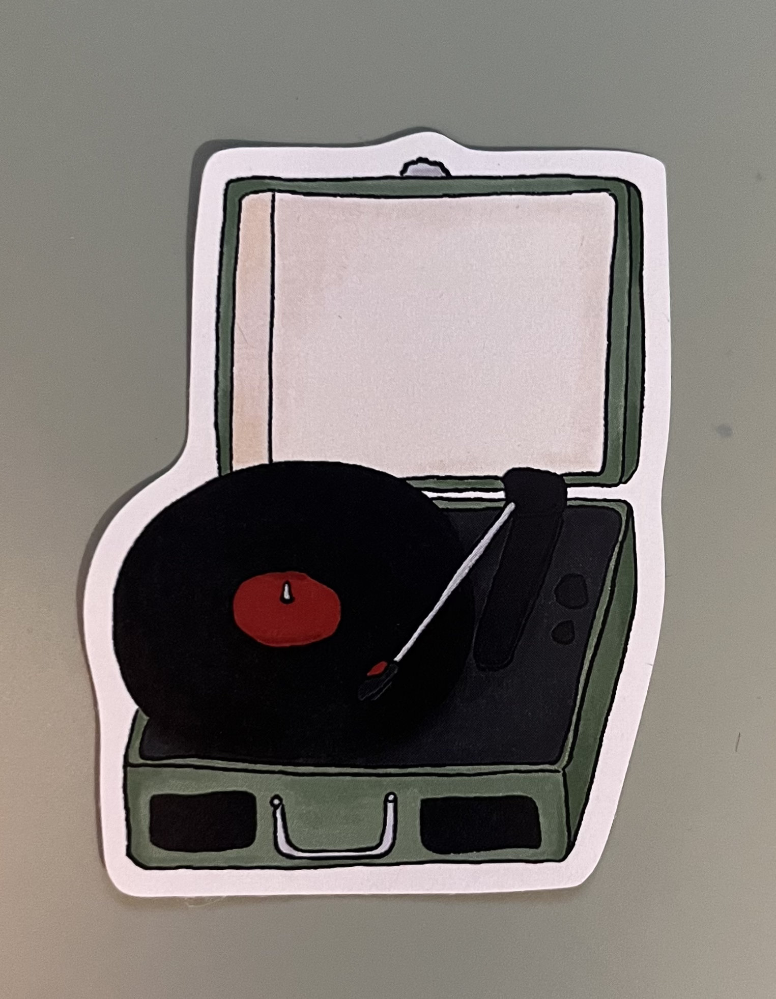 Record Player Sticker - Etsy