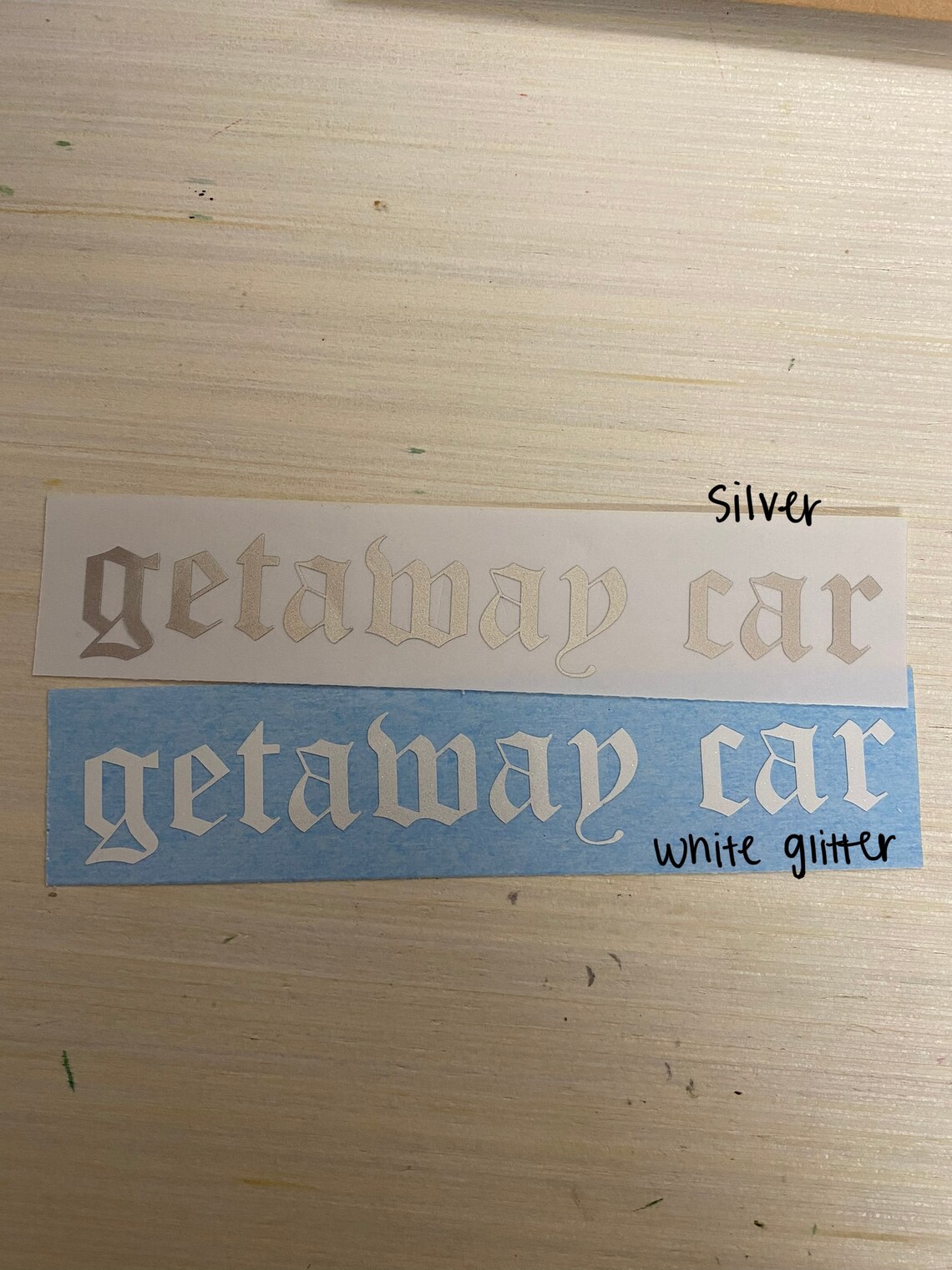 Getaway Car Inspired Car Decal - Etsy