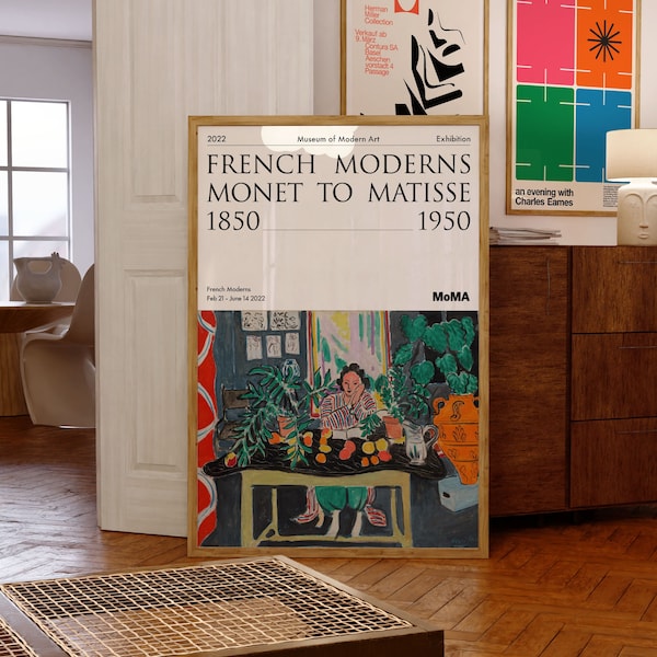 Matisse Exhibition Poster - Etsy