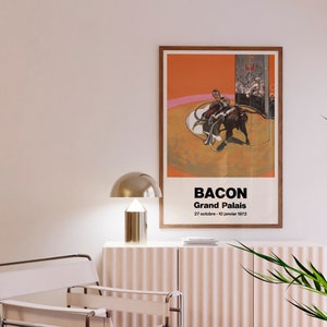 Francis Bacon Exhibition Poster Grand Palais, 1972 French Art Prints ...