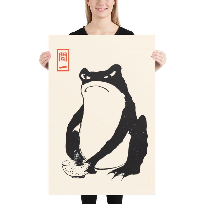 Japanese Frogs by Matsumoto Hoji (1814) | Birthday Gift Ideas ...