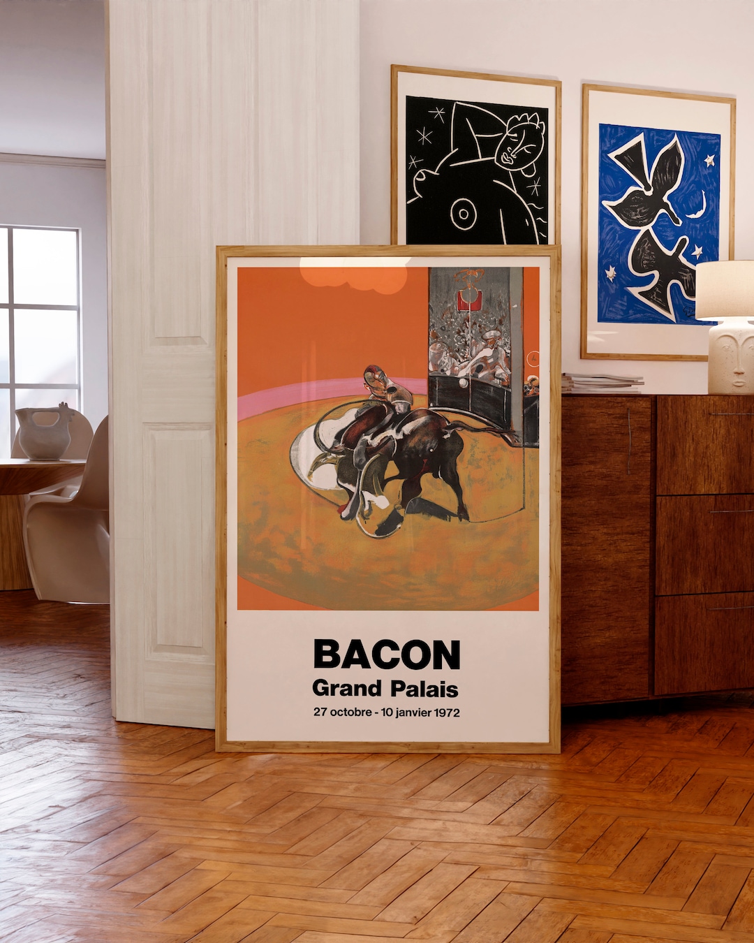 Francis Bacon Exhibition Poster | Grand Palais, 1972 | French Art ...