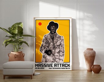 Massive Attack Poster - Etsy
