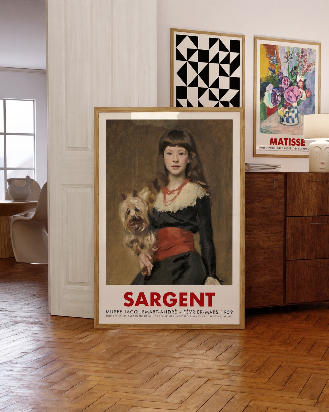 John Singer Sargent Exhibition Poster | Miss Beatrice Townsend, 1882 ...