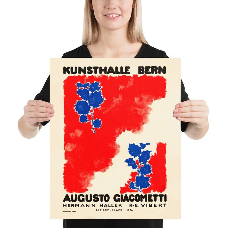 Swiss Exhibition Poster | Augusto Giacometti, Hermann Haller, P.-E ...