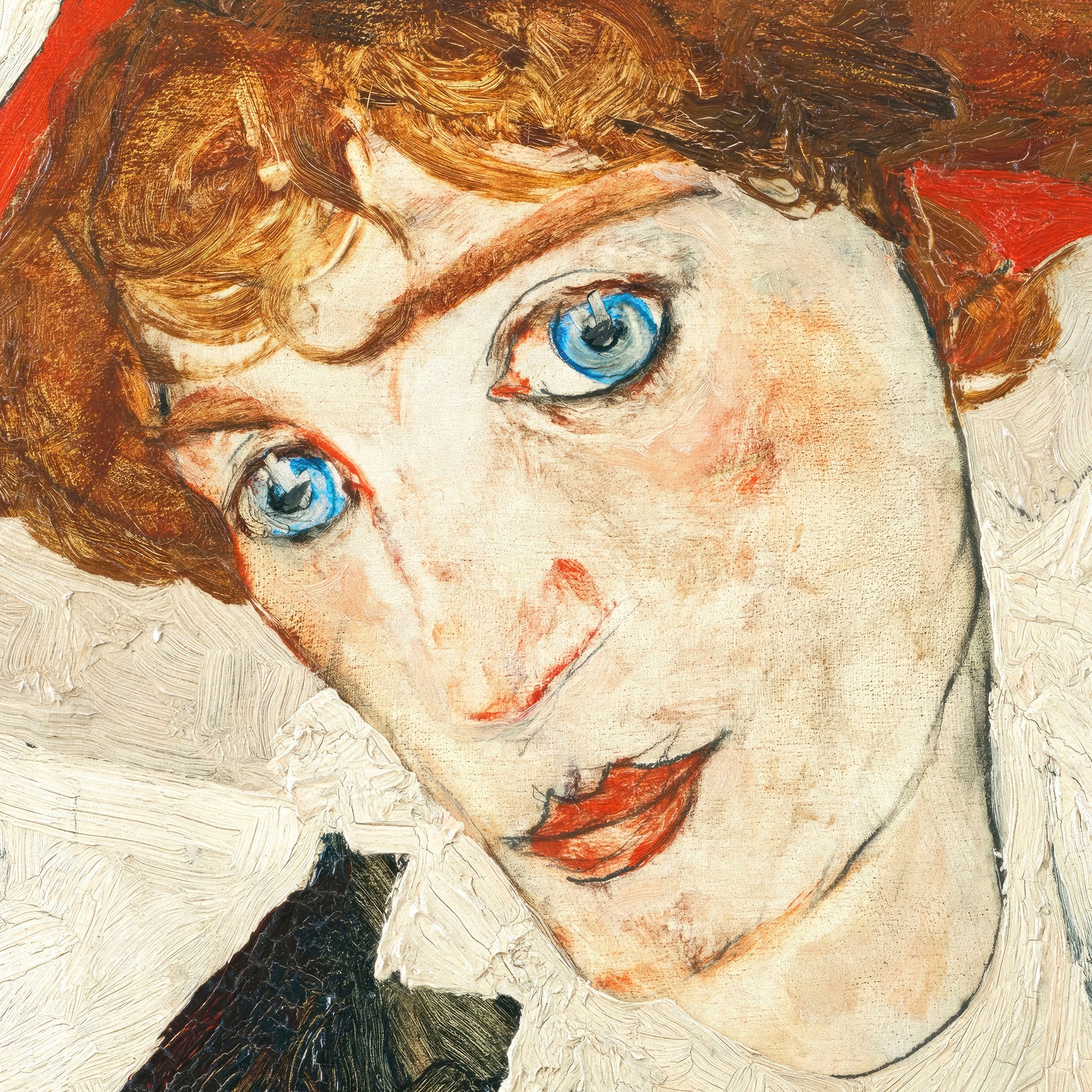 Egon Schiele, Portrait of Wally Neuzil, Expressionist Giclée Art Print ...