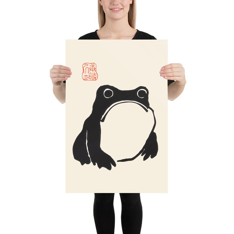 Japanese Frogs by Matsumoto Hoji (1814) | Birthday Gift Ideas ...