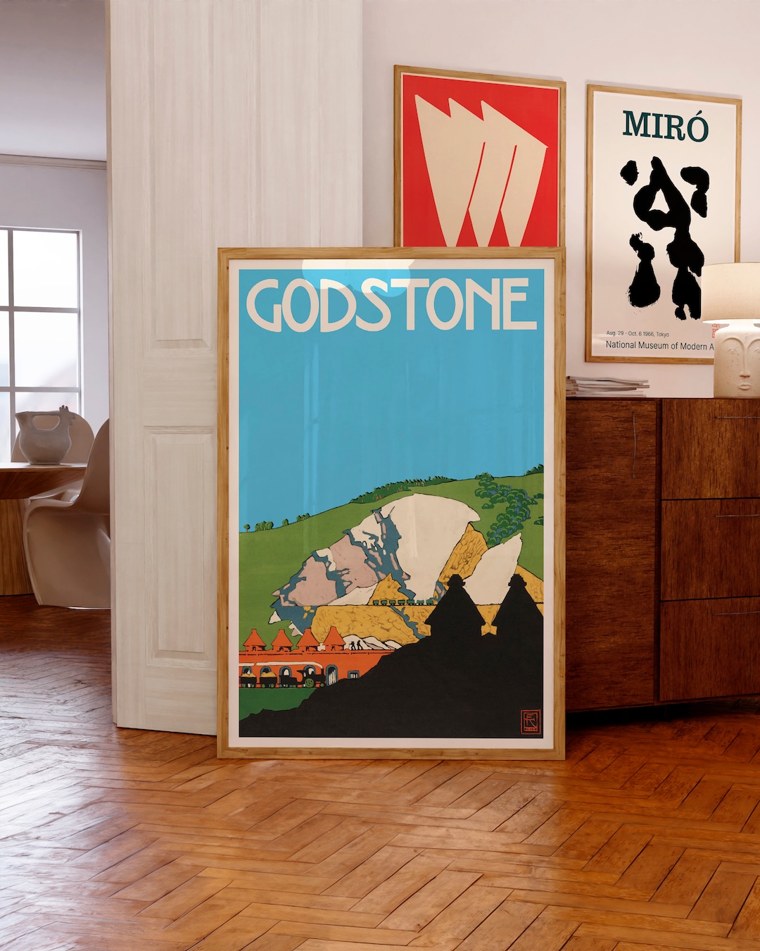 London Underground Poster | Godstone, 1915 | by Edward Mcknight Kauffer ...