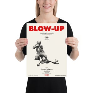 Blow-up (1966) Movie Poster | Michelangelo Antonioni | Cannes Film Festival | Mid-century Modern ...