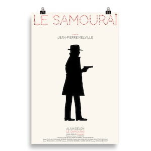 Le Samouraï (1967) French Movie Poster | Jean-pierre Melville | Alain ...