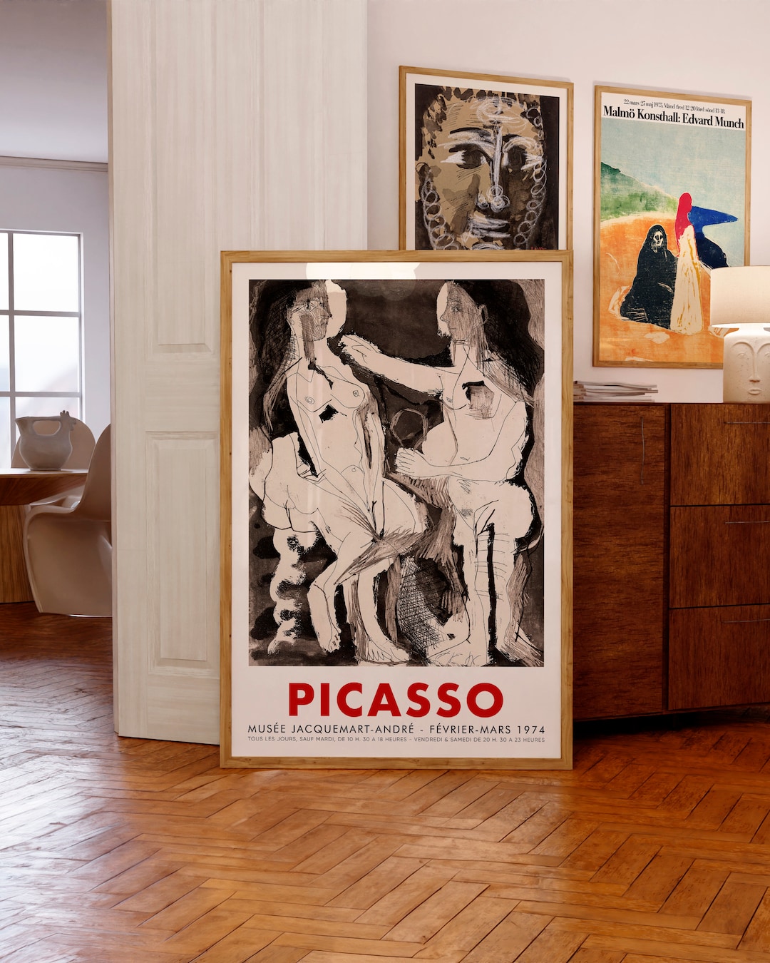 Picasso Exhibition Poster | Femmes a Leur Toilette, 1965 | Museum ...