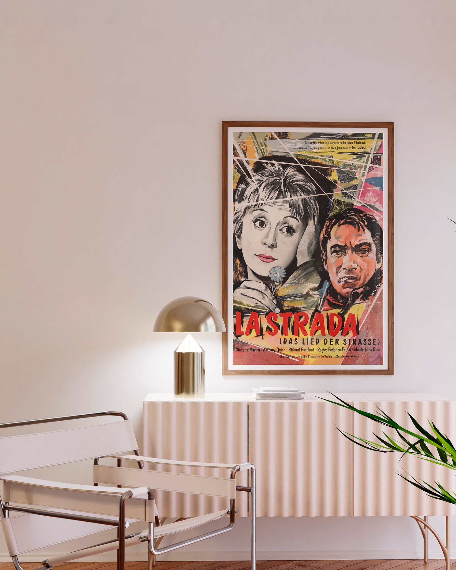 La Strada German Movie Poster, 1954 | Das Lied Der Strasse | by ...