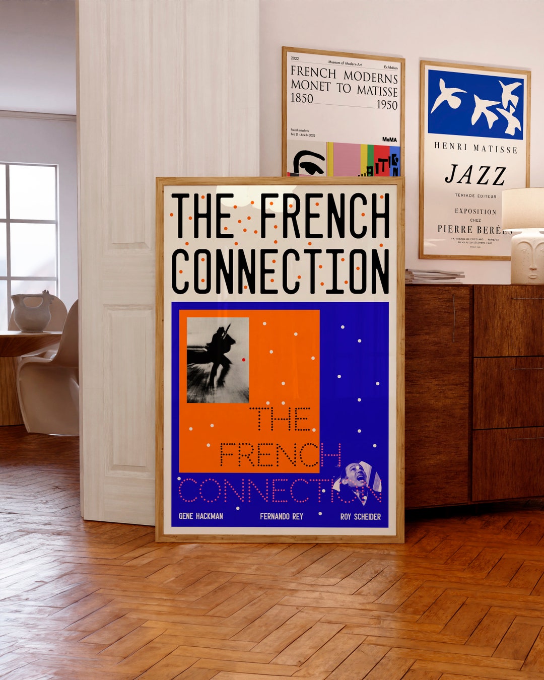 The French Connection (1971) Movie Poster | Mid-century Modern Film ...