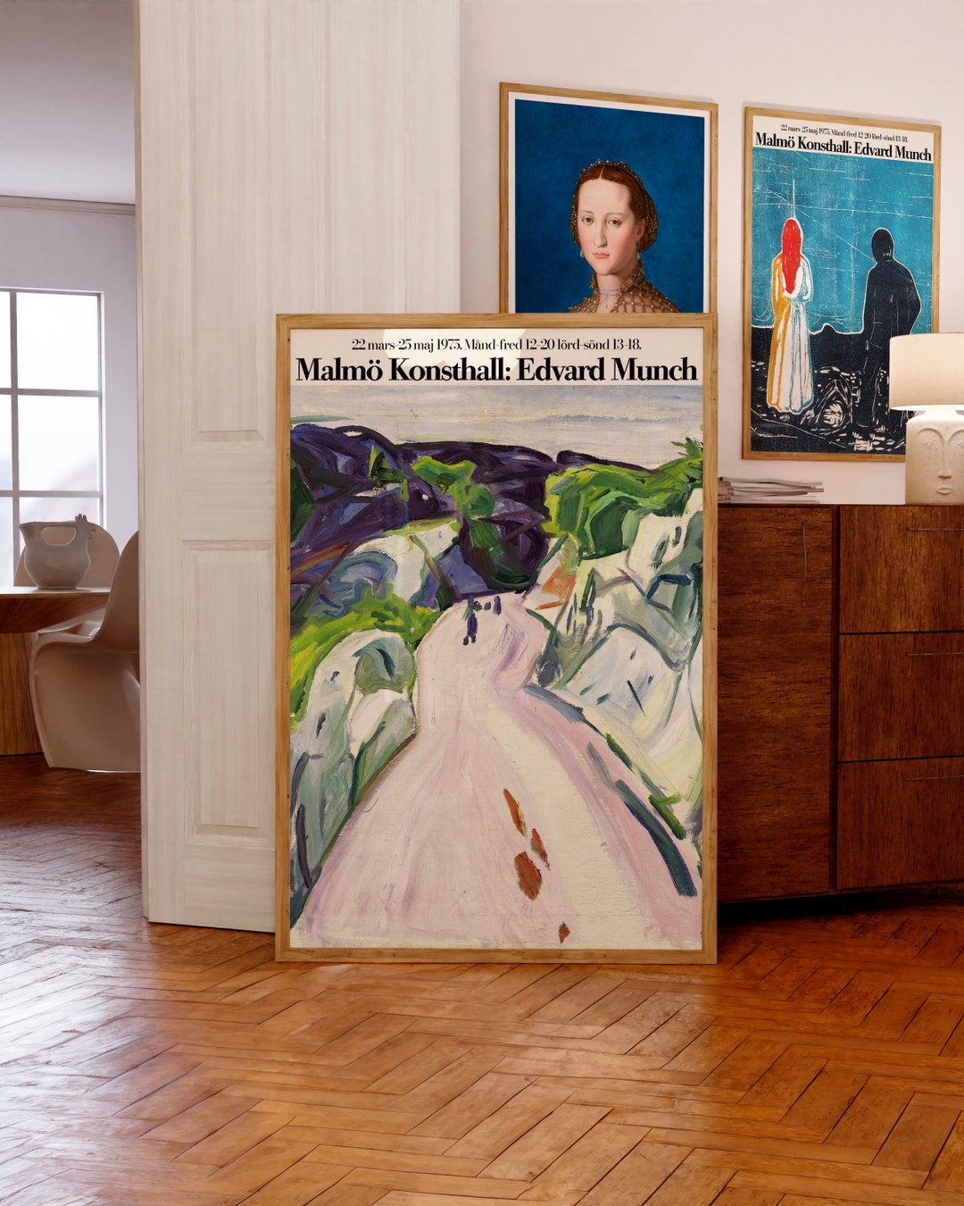 Edvard Munch Exhibition Poster | Road Near Kragerø, 1910 ...