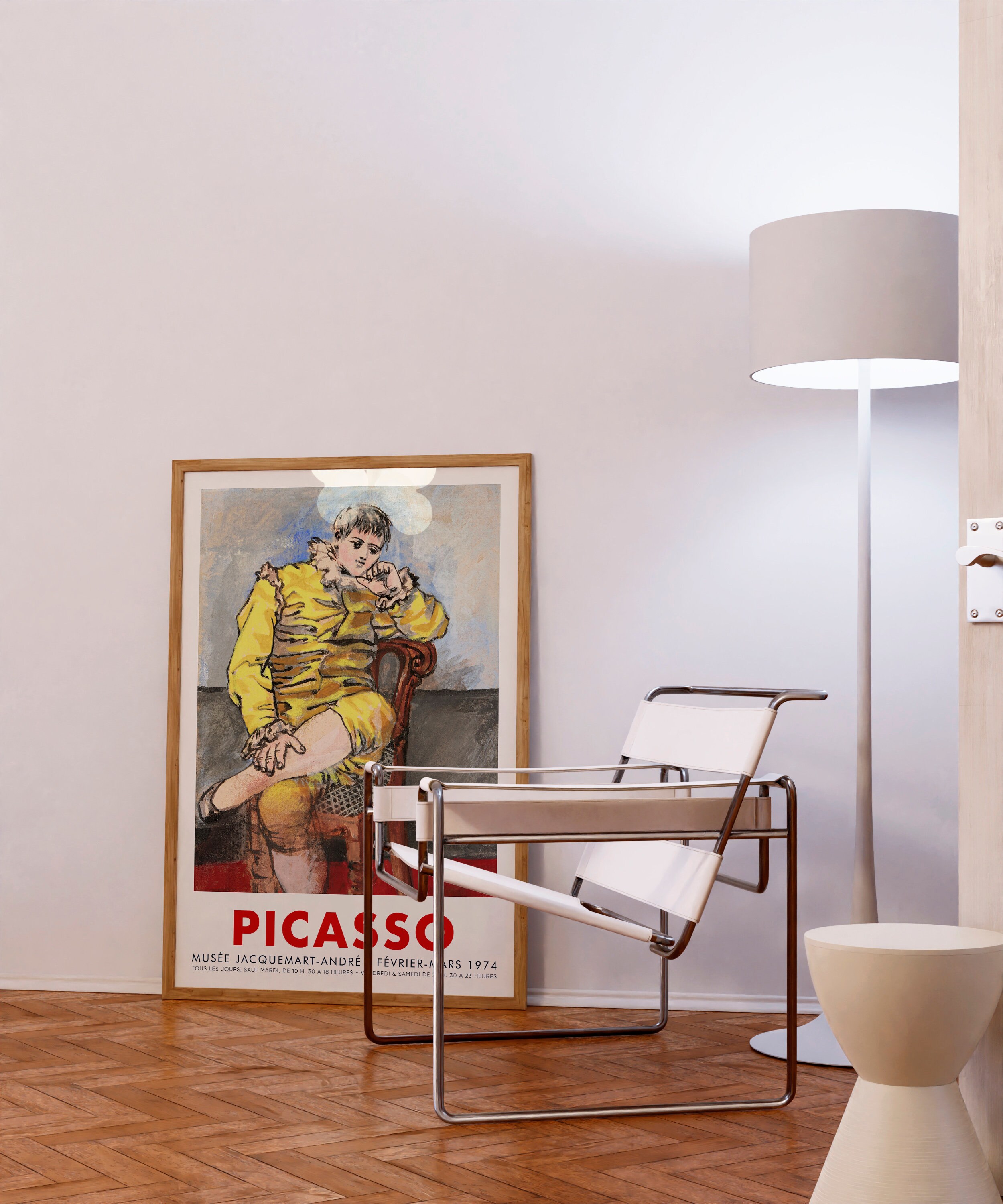 Picasso Exhibition Poster | Saltimbanque Accoudé Giclée Print - Etsy