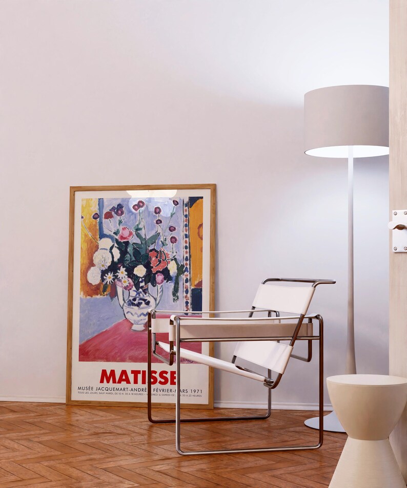 Matisse Exhibition Poster | Bouquet Vase With Two Handles, 1907 - Etsy