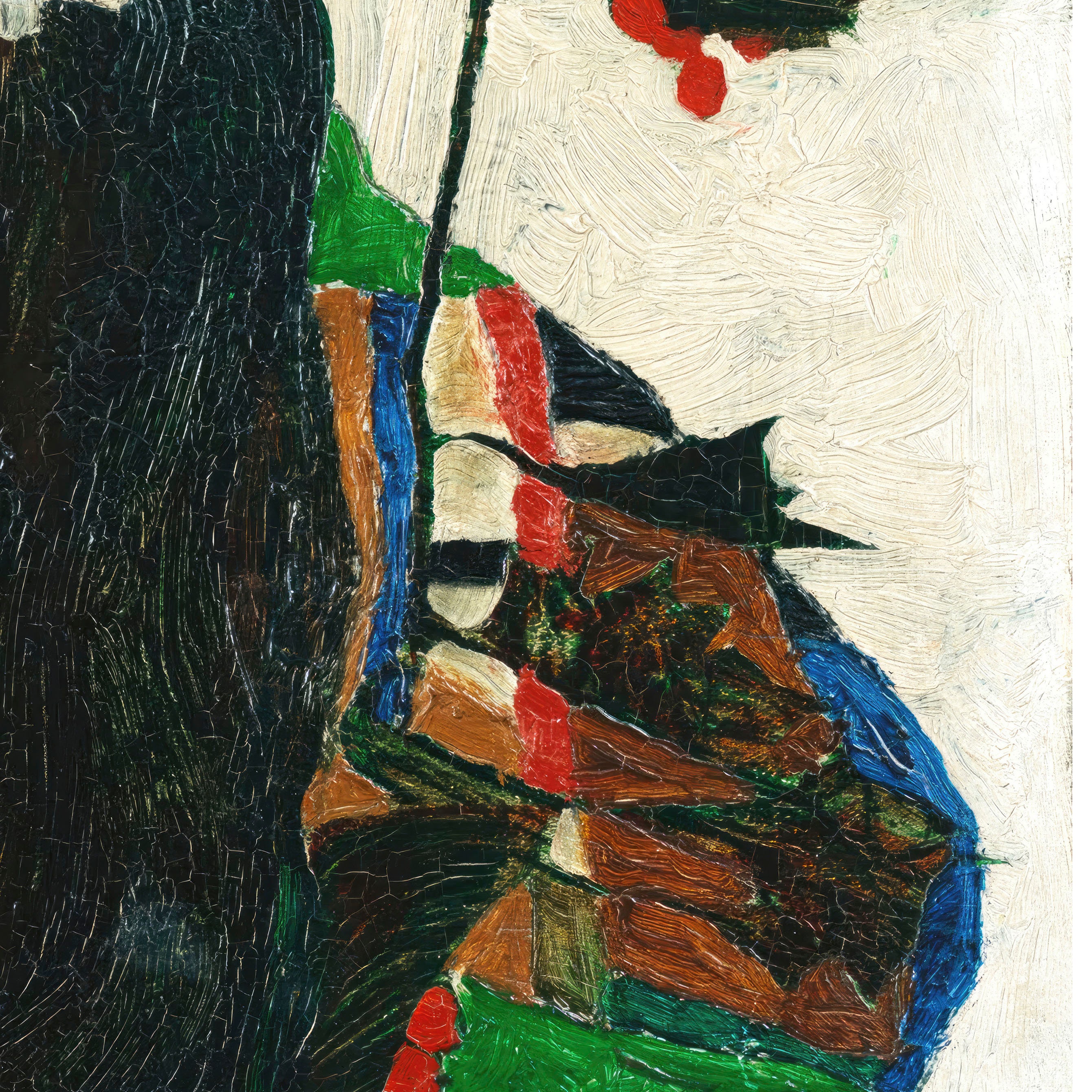 Egon Schiele, Portrait of Wally Neuzil, Expressionist Giclée Art Print ...
