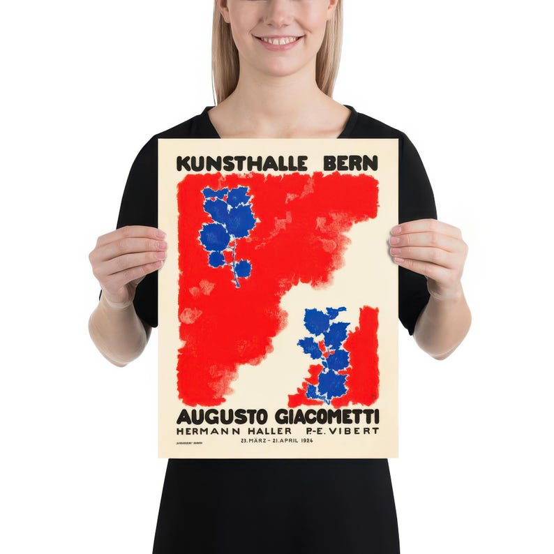 Swiss Exhibition Poster | Augusto Giacometti, Hermann Haller, P.-E ...