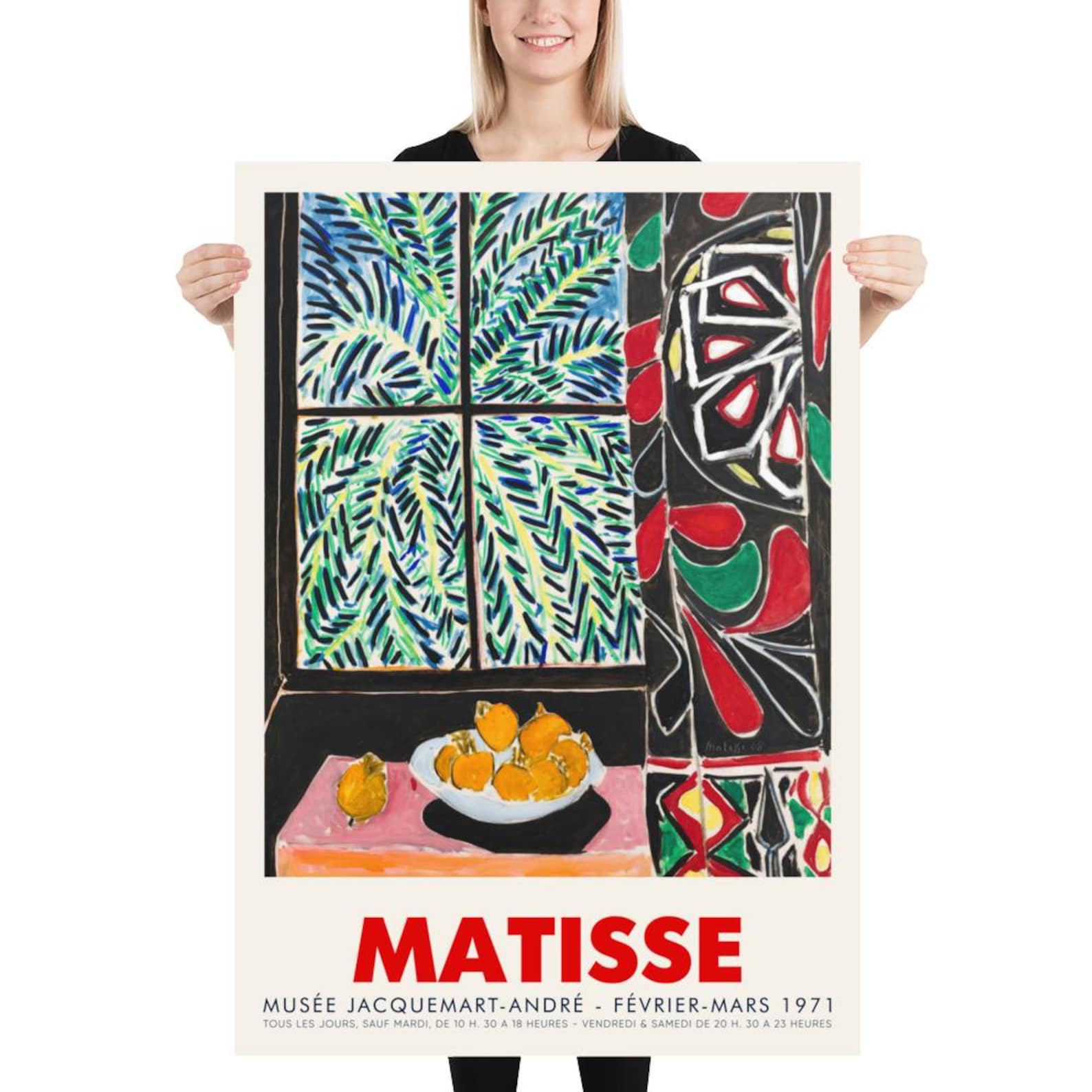 Matisse Exhibition Poster | Interior With Egyptian Curtain, 1948 - Etsy