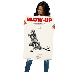 Blow-up (1966) Movie Poster | Michelangelo Antonioni | Cannes Film Festival | Mid-century Modern ...
