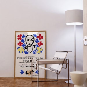 Matisse Exhibition Poster | the Tate Gallery, 1953 | Mid-century Modern ...