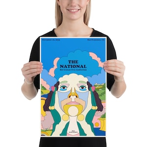 The National Concert Poster | November 10, 2023 - Bill Graham Civic ...
