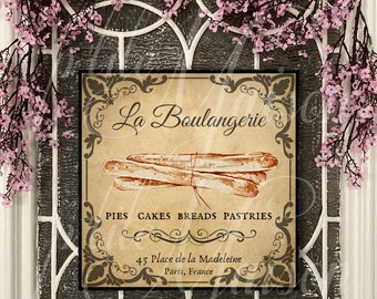 La Boulangerie Art - Etsy