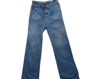 Vintage Elephant Leg Jeans - Etsy
