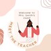 8 Instagram Teacher Templates - Etsy